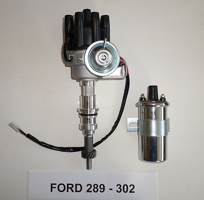 Small Block FORD 260-289-302 BLACK FEMALE Small Cap HEI Distributor ...