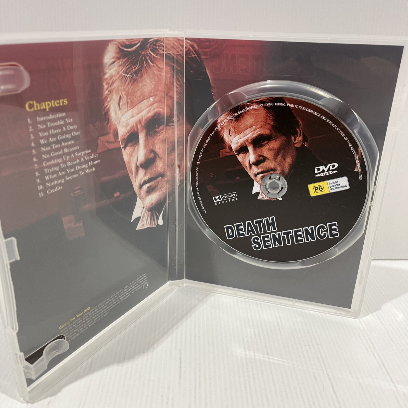 DEATH SENTENCE DVD - 1974 Nick Nolte Thriller Movie - RARE 96009007034 ...