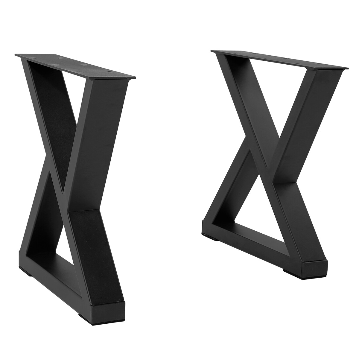 16'' DIY Triangle Shaped Coffee Table Legs Metal Iron Bench Table Legs ...