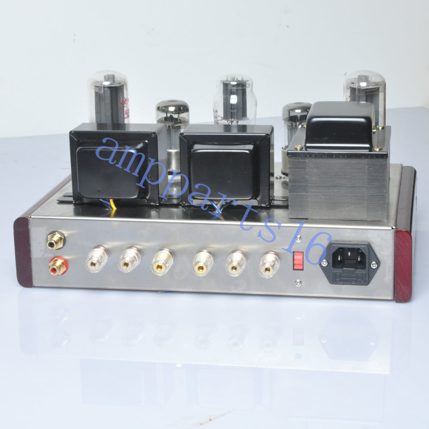 1 Set Class A Single Ended 6N8P 6L6GC Tube Amplifier 8W*2 DIY Kit | eBay