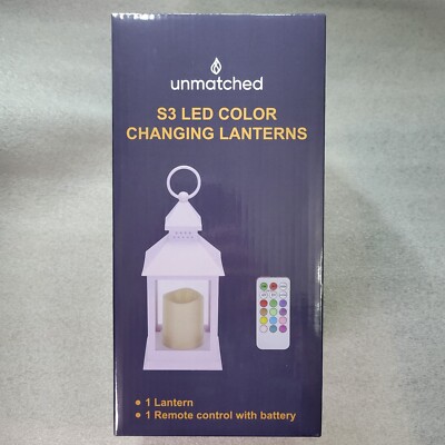 LED Color Changing Lantern Led Light With Timer and Remote | eBay