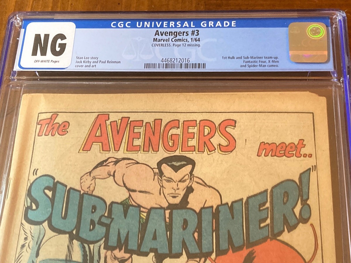 Avengers 1 Coverless