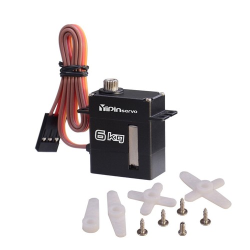 GX1306 Micro Digital Mini Servo 6KG Coreless Metal Gear For RC Hobby ...