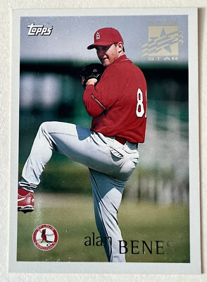 1996 Topps Baseball Future Star Alan Benes, St. Louis Cardinals #216 | eBay
