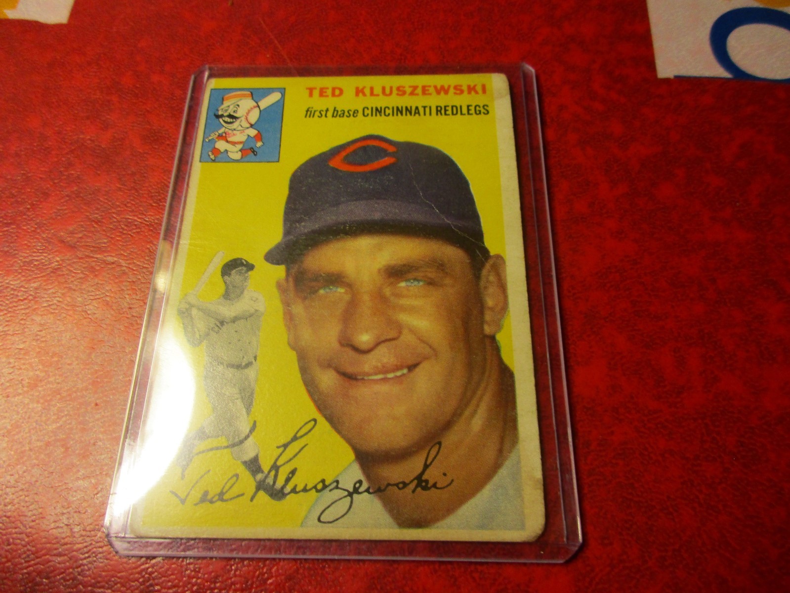 1954 Topps #7 - Ted Kluszewski - Redlegs | eBay