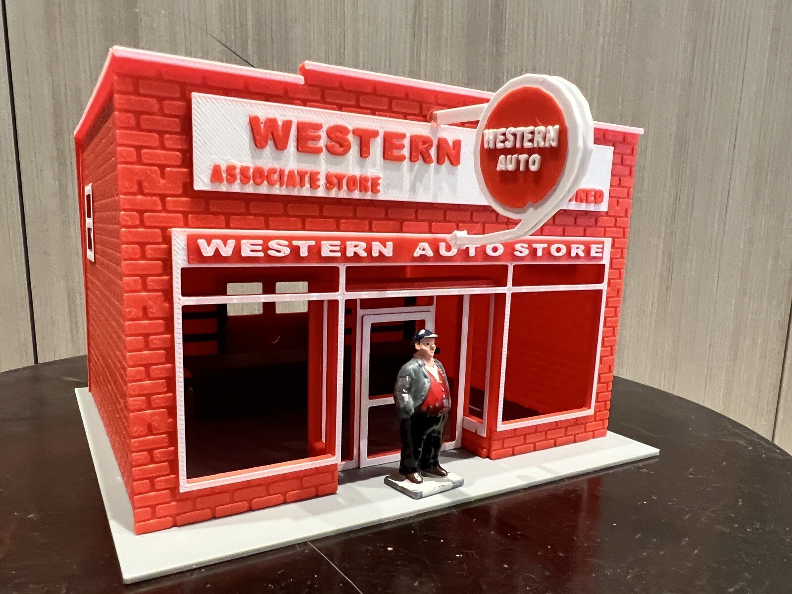 O Scale Western Auto building Kit w/ Interior Items | eBay