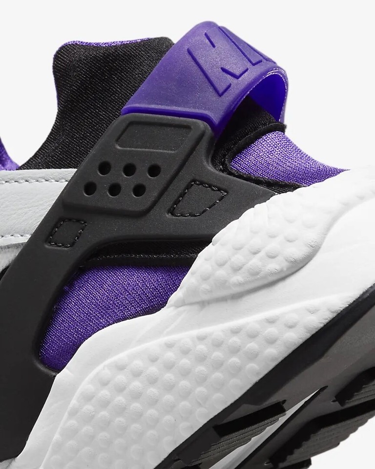 Nike Air Huarache OG - White / Purple Punch / Black - DH4439 105 - UK 5 ...