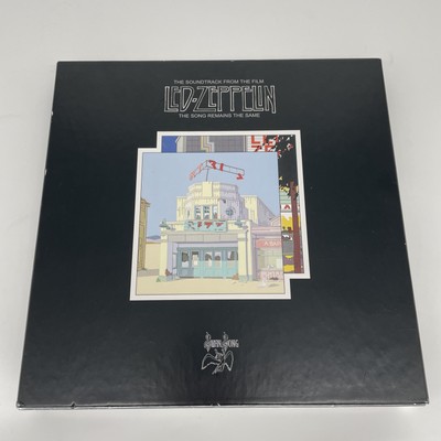 Led Zeppelin - Song Remains The Same UK 2008 4x Vinyl LP Box Set R1 ...