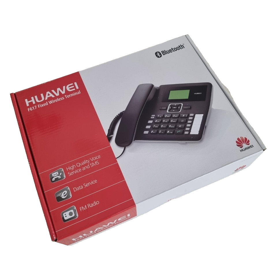 New Huawei F617 2G 3G GSM Desktop Style Phone with SIM Card Slot • 2.4 ...