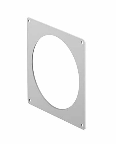 100mm Duct Pipe Wall Plate 150mm x 135mm Plastic Ducting Hose Rosette ...