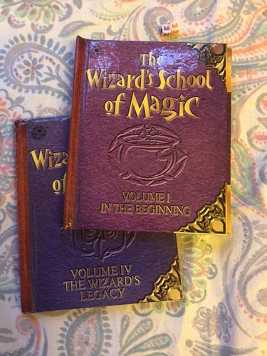 BOOK, THE WIZARD'S SCHOOL OF MAGIC, VOLUME 1 & 4 HARDBACKS | eBay UK