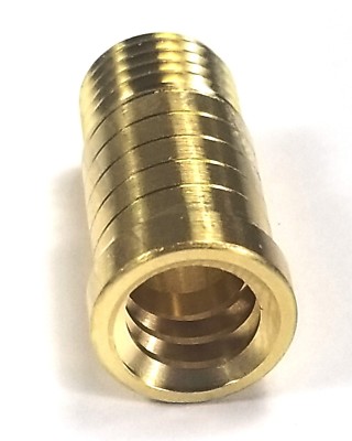 (1) UniLoc Threaded Self Aligning Brass Pool Cue Shaft Insert - Quick ...