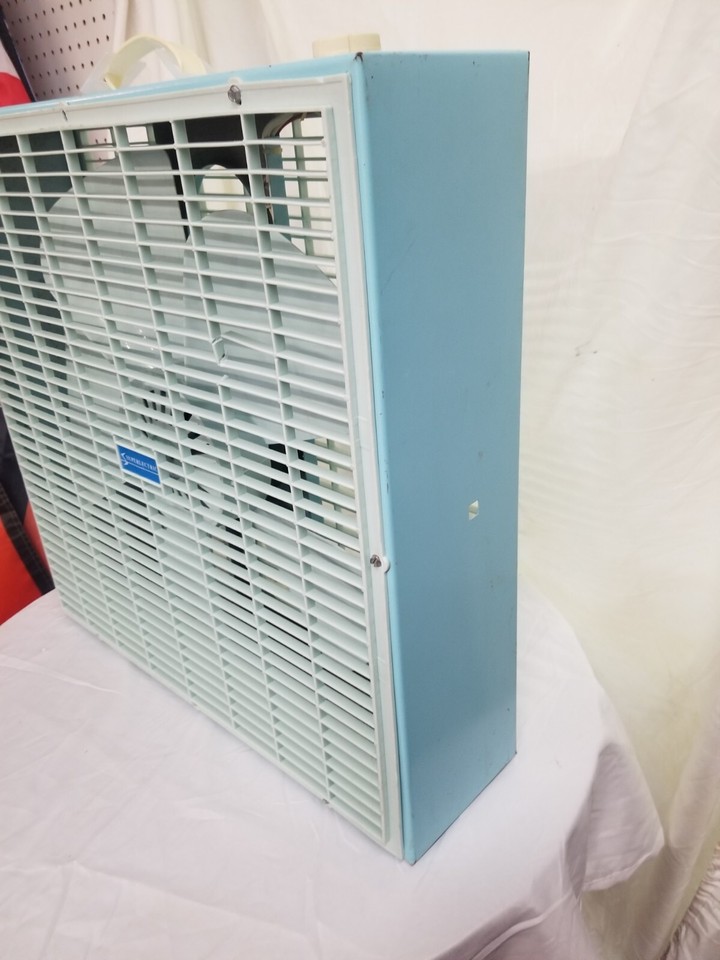 Vintage Rare Superlectric Aqua Box Fan Model # 2072 | eBay