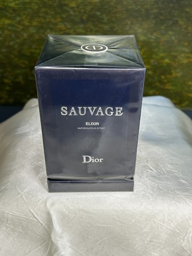 CHRISTIAN DIOR SAUVAGE ELIXIR 60ML PARFUM SPRAY (NEW WITH BOX & SEALED ...