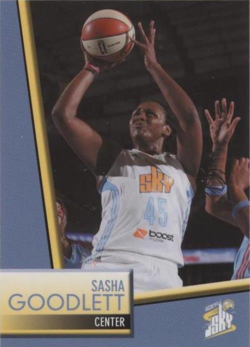 2014 Rittenhouse WNBA - Sasha Goodlett #15 /500 for sale online | eBay