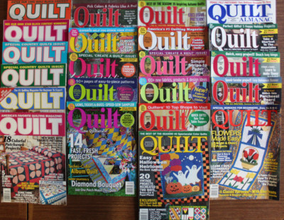Quilt Magazines Lot #7 ~ Quilt ~ 22 Issues | eBay