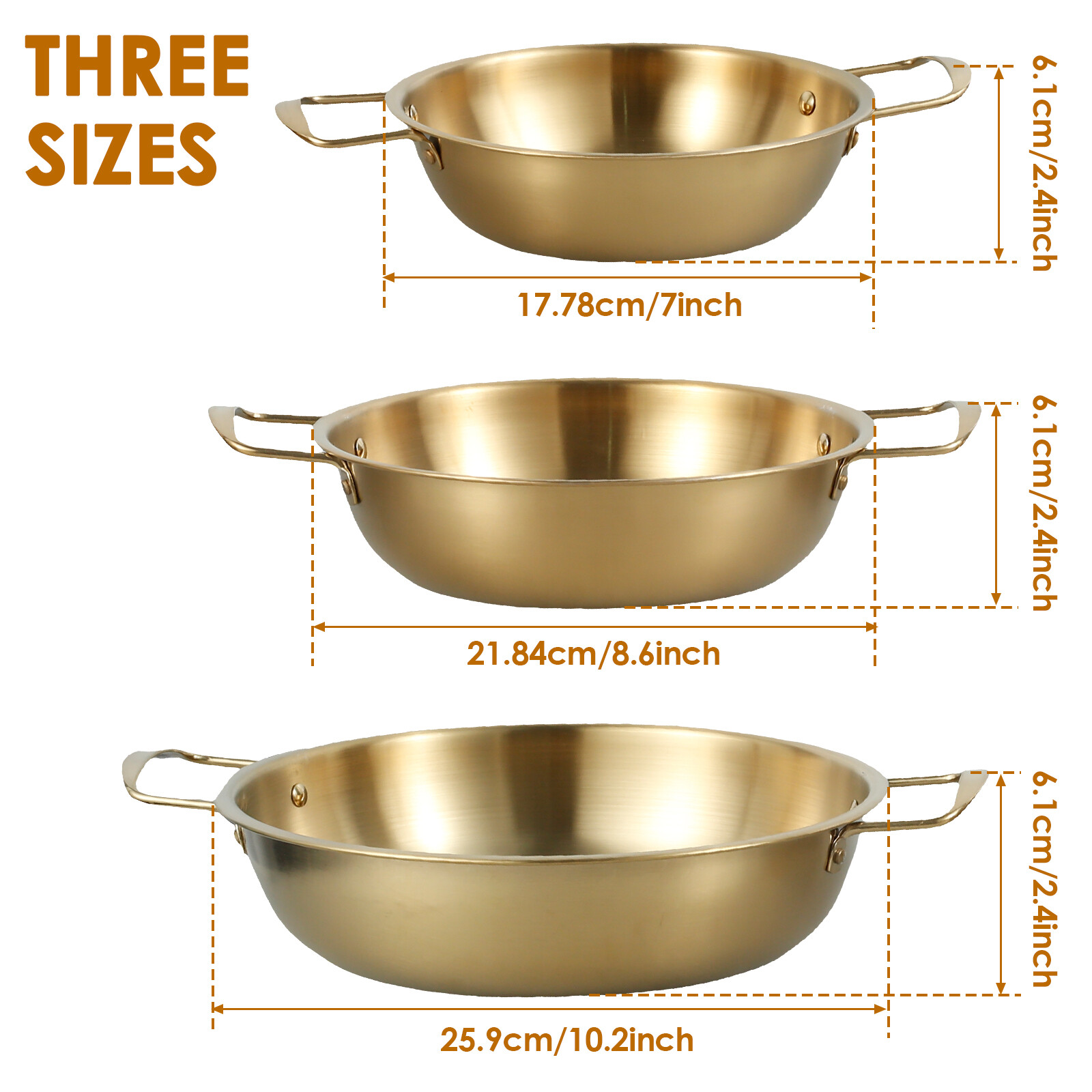 Korean Ramen Noodle Pot with Handle Stainless Steel Ramen Cooking Pot ...