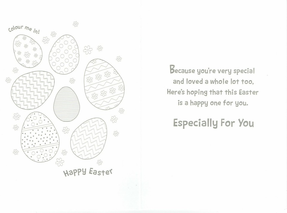 CUTE EASTER CARD ~ FAMILY AND FRIENDS ~ SOMETHING FOR EVERYONE | eBay UK