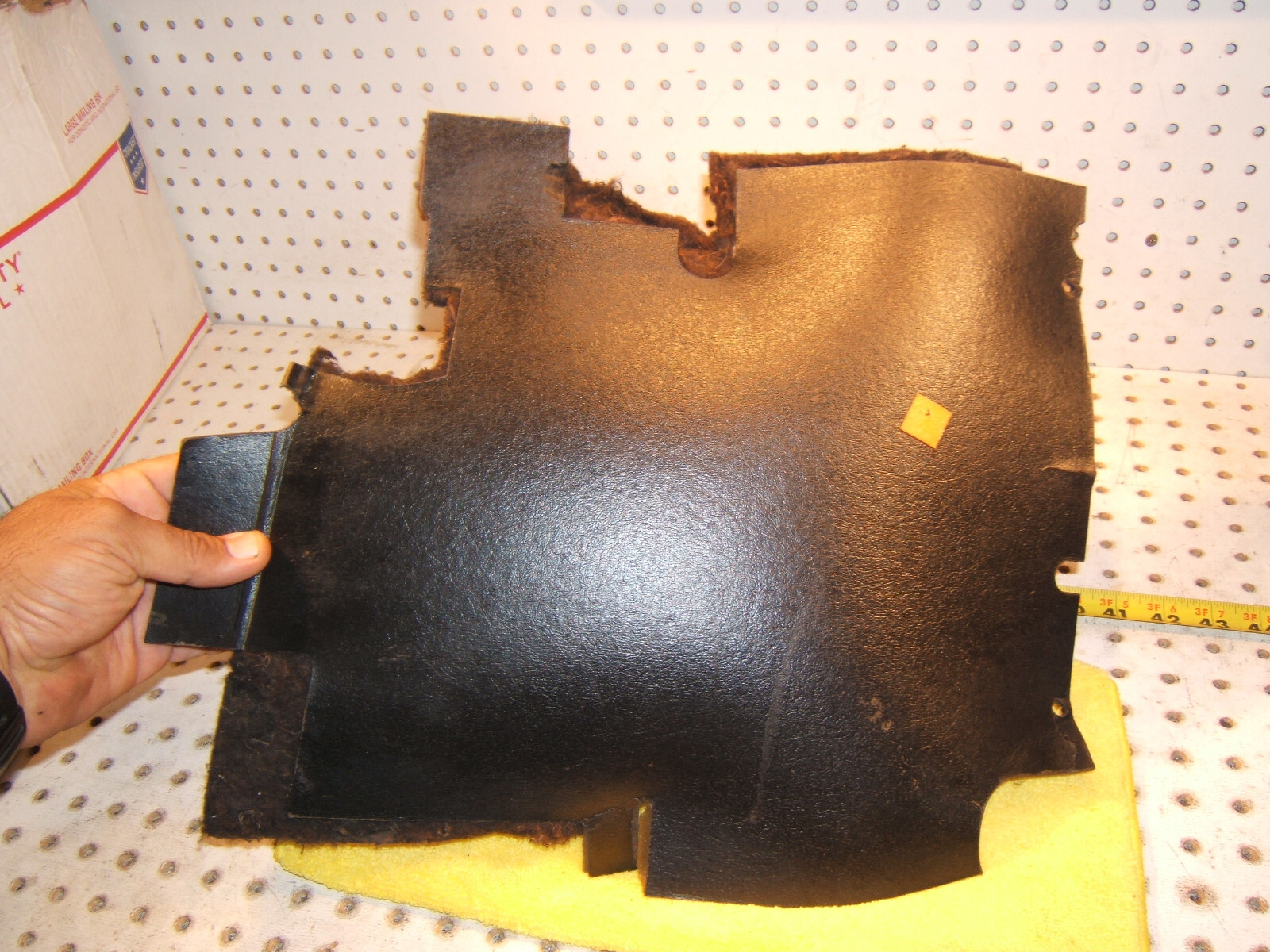 Mercedes W114,W115 UNDER dash Driver LEFT cardboard Foam under BLACK ...