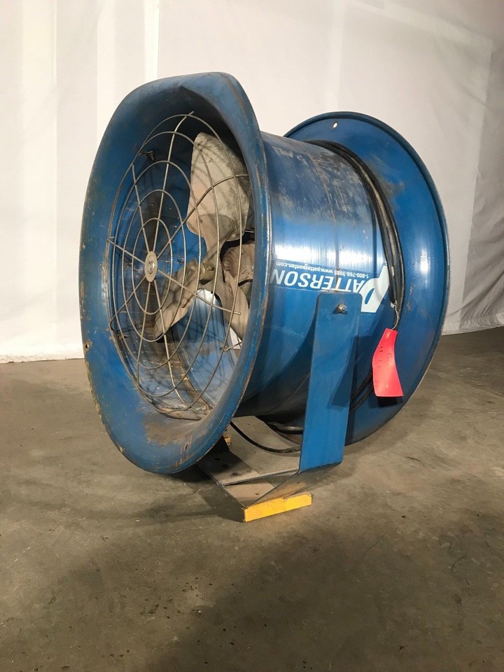 Heavy Duty High Velocity Industrial Patterson Warehouse Fan 22" | eBay