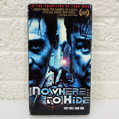 VTG‼ Nowhere to Hide (VHS, 2001) English Dub. Martial Arts Joong-Hoon ...