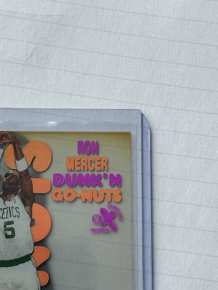 1998-99 Skybox E-X Century Ron Mercer Dunk'N Go Nuts #19DG Celtics ...