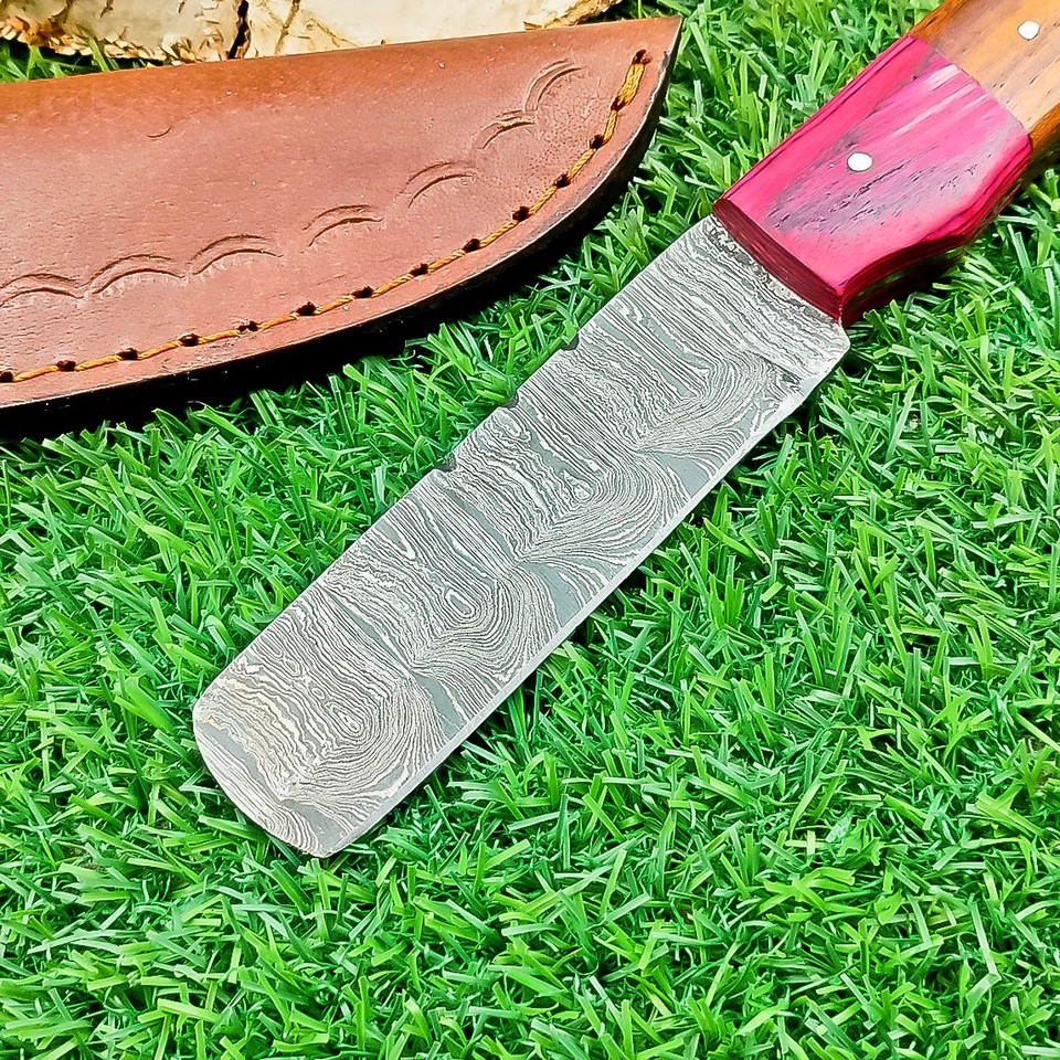 Premium Handmade Damascus Steel Hunting Knife – Bull cutter knife , Z ...