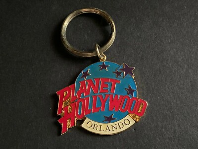 Planet Hollywood Orlando Keychain Key Ring Chain Metal - Disney Pin 0 ...