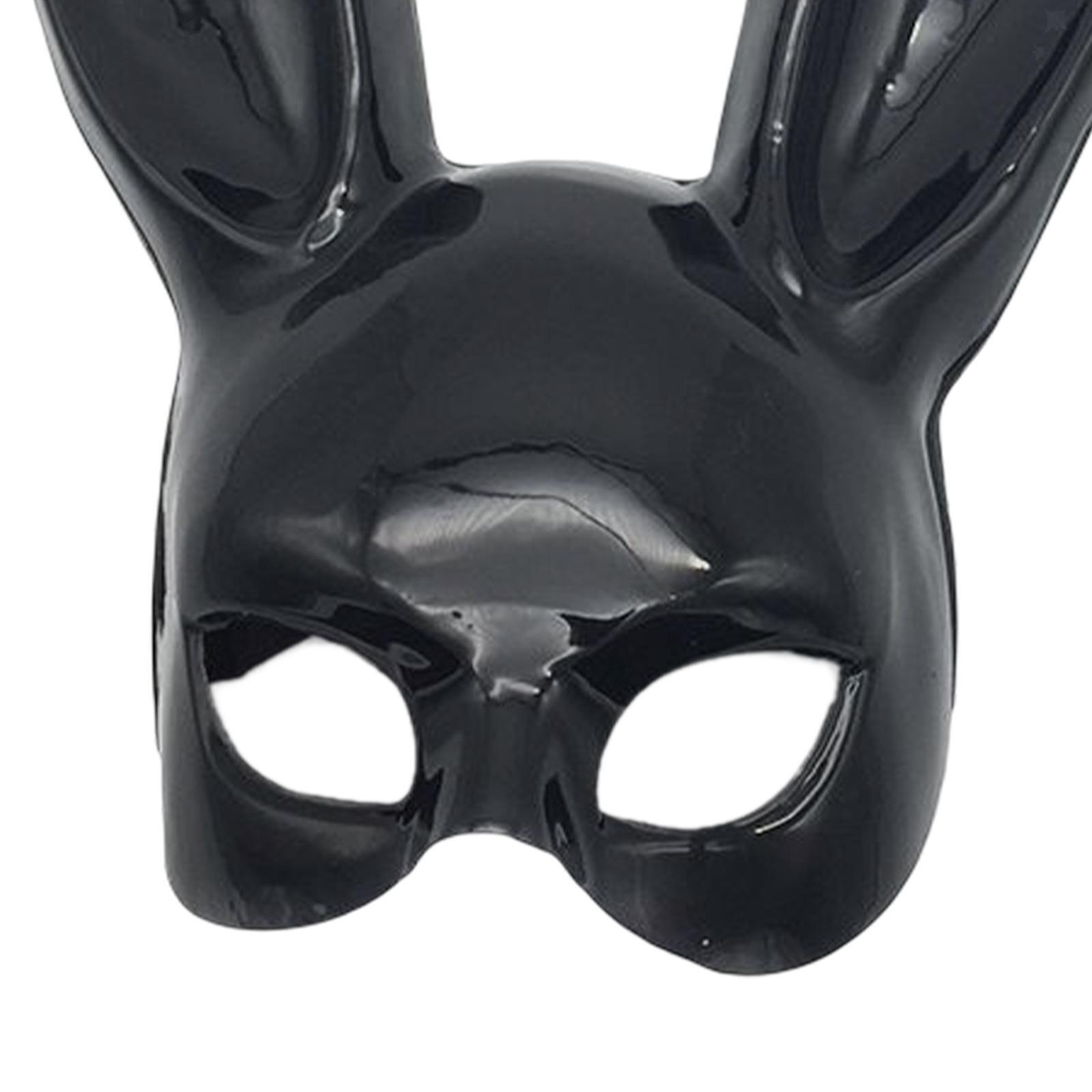 Bunny Mask Halloween Eve Photo Prop Christmas Women's Masquerade Rabbit ...