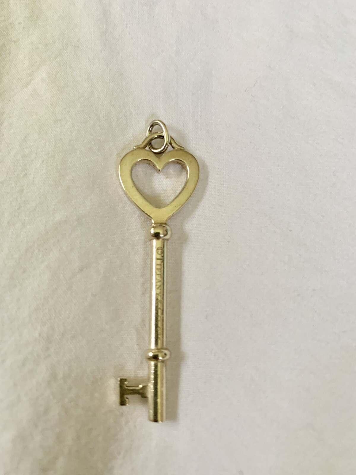 Tiffany & co. 2 1/2” 925 Sterling Silver Heart Key Wi… - Gem