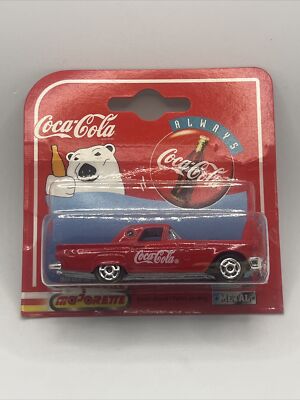Majorette 1957 Ford Thunderbird 200 Series Coca-cola 1:64 Diecast Car ...