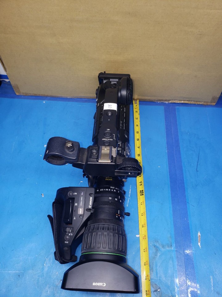 JVC GY-HM700U HD Camcorder GY-HM700 & CANON BCTV Lens Video Camera ...