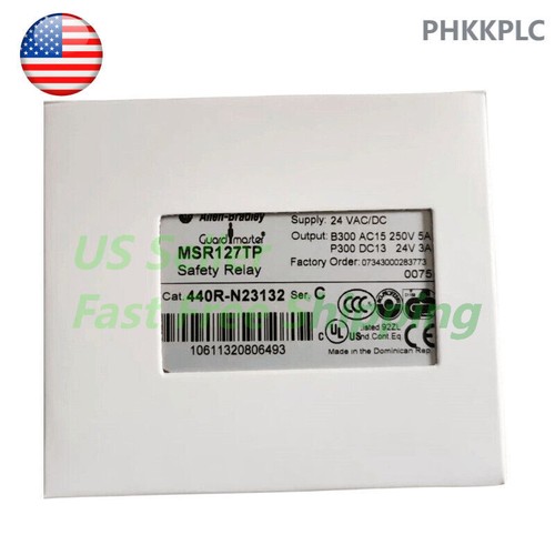 New Factory Sealed Allen-Bradley 440R-N23132 Guardmaster Safety Relay ...