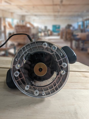 3/8" Thick 6.125" Circle baseplate with Bushing Compatibility for Ryobi ...