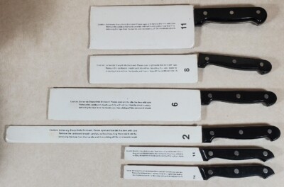 NEW Ronco Showtime Six Star Plus Knives | eBay