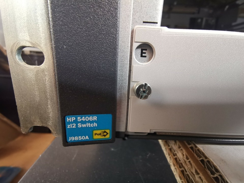HPE HP 5406R ZL2 Switch J9850A Empty Case | eBay