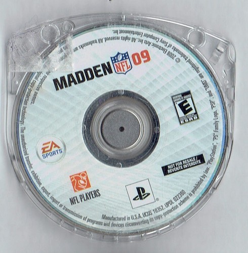 Madden 2009 PSP Game PlayStation Portable Disc Only 14633155044| eBay