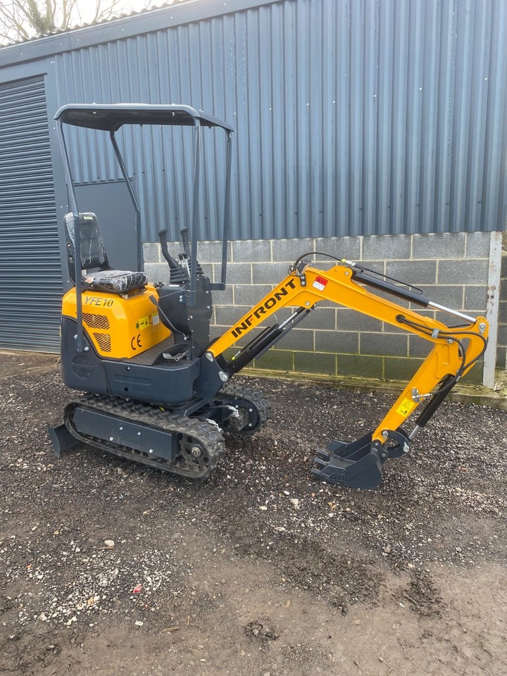 2025 Infront YFE10 Mini micro digger excavator jcb wacker neuson ...