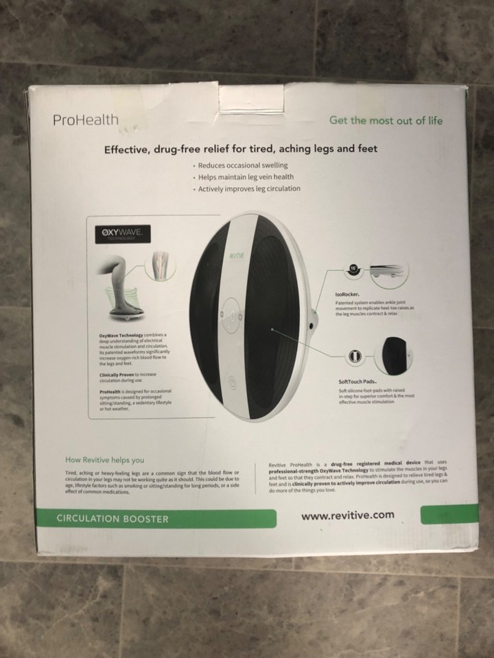 REVITIVE ProHealth Circulation Booster Model 2021 5060217496015 | eBay UK