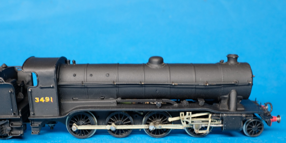 Kit built LNER ex GNR Gresley O2 2-8-0 locomotive 3936 3491 OO gauge ...