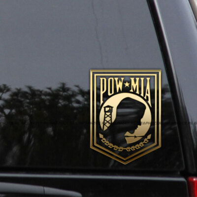 POW MIA Military Vinyl Decal – Army, Marines, American Flag Sticker | eBay