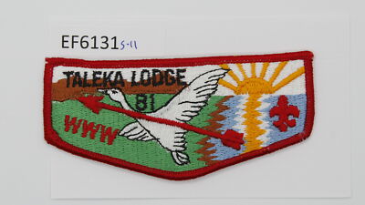 Boy Scout OA Flap Taleka Lodge 81 S-11 | eBay