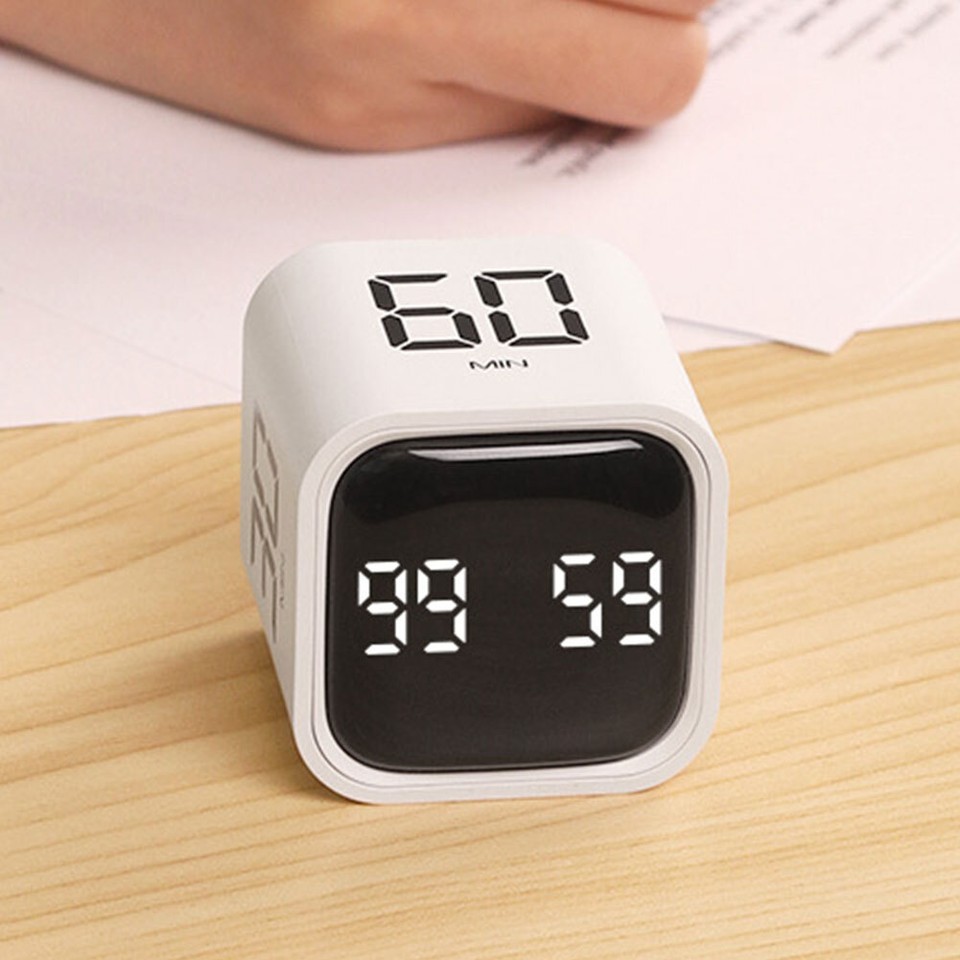Mini Digital Timer Mute Vibrate and Adjustable Sound Alert Electronic ...