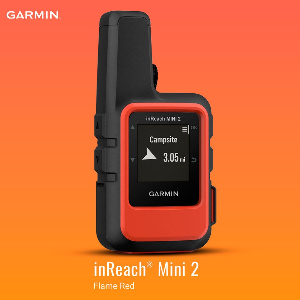 Garmin inReach Mini 2 Satellite Communicator Red Bundle | eBay