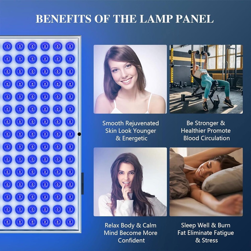 UV Facial Tanning Lamp Solarium Panel Face Body Tanner Bronzer Skin 225 ...