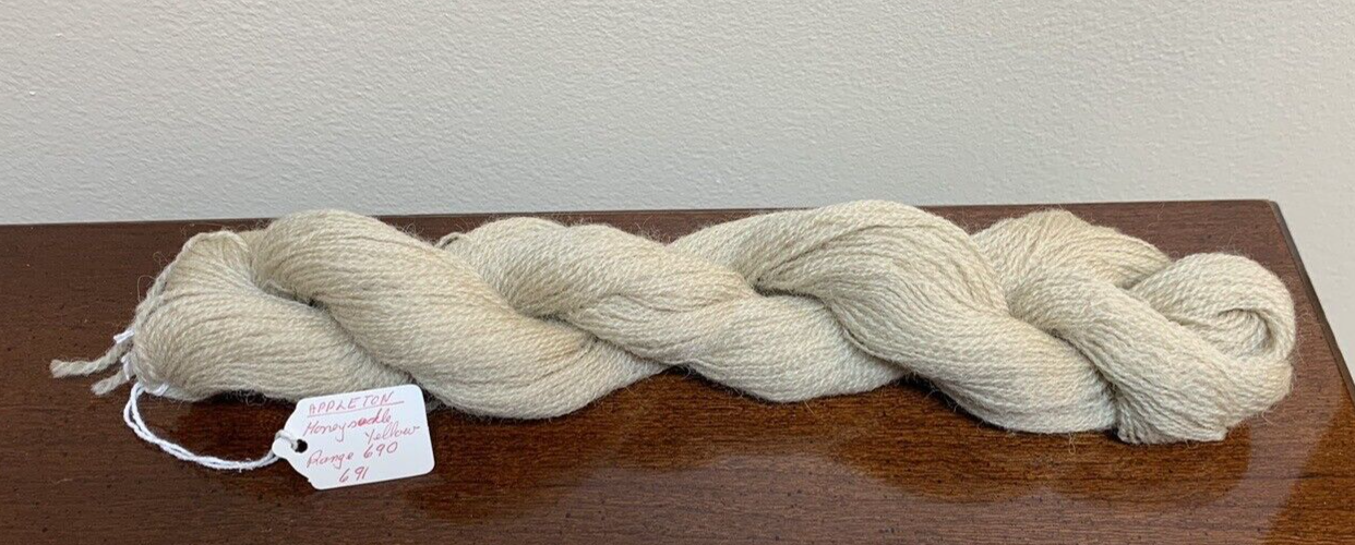 New - Appletons Crewel Wool Yarn – Honeysuckle Yellow - Color 691 - 25g ...