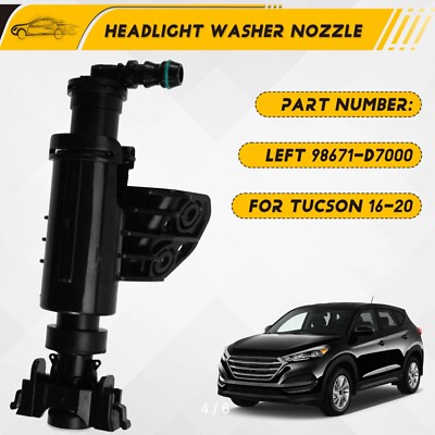Front Left Headlight Washer Nozzle For Hyundai Tucson 2016-2020 98671 ...