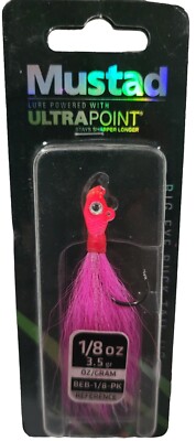 Mustad Lure Powered With Ultra Point 1/8oz | eBay