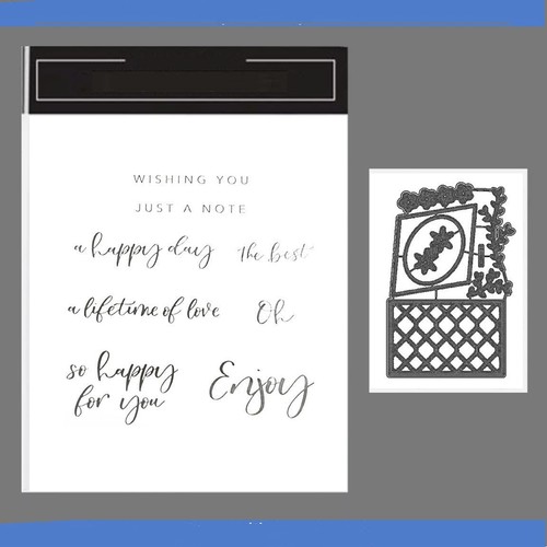 M0860 LINKED TOGETHER Stamp Cutting Dies Scrapbooking Making Embossing ...