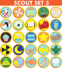 Wilderness Scout Merit Badge Embroidered Iron on Patch Set of 25 | eBay